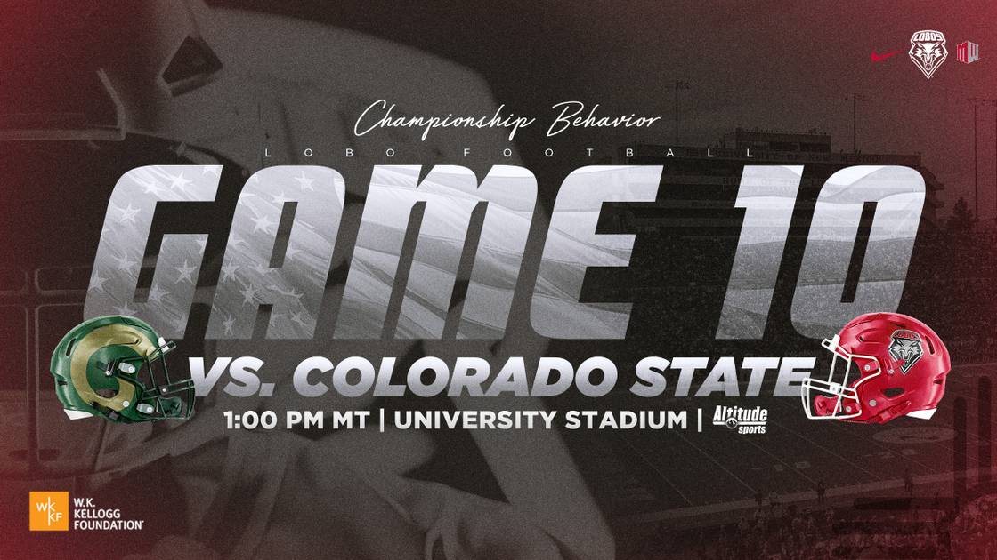 Game Day Info: Lobos hosting Colorado State - New Mexico Lobos ...