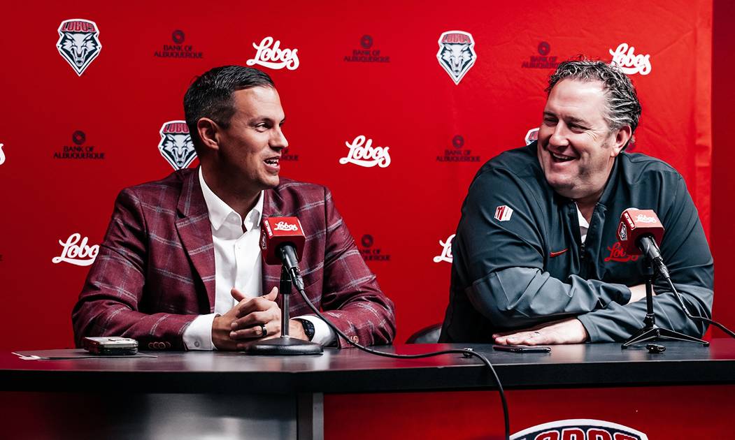 Fernando Lovo/Jason Eck Press Conference - New Mexico Lobos - Official ...