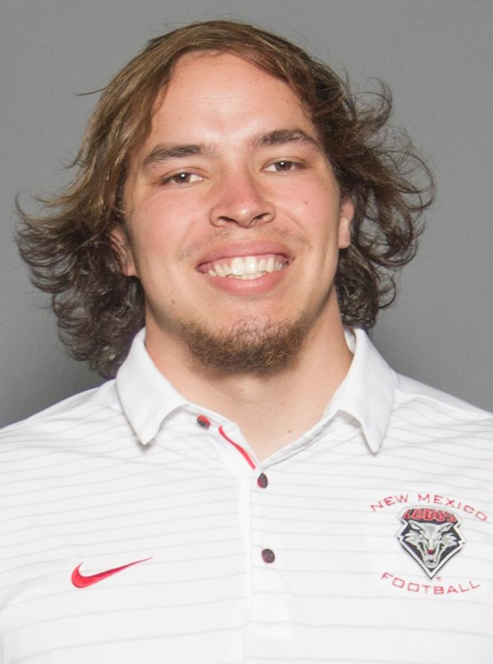 Aaron Overacker - Football 2018-19 - New Mexico Lobos - Official ...