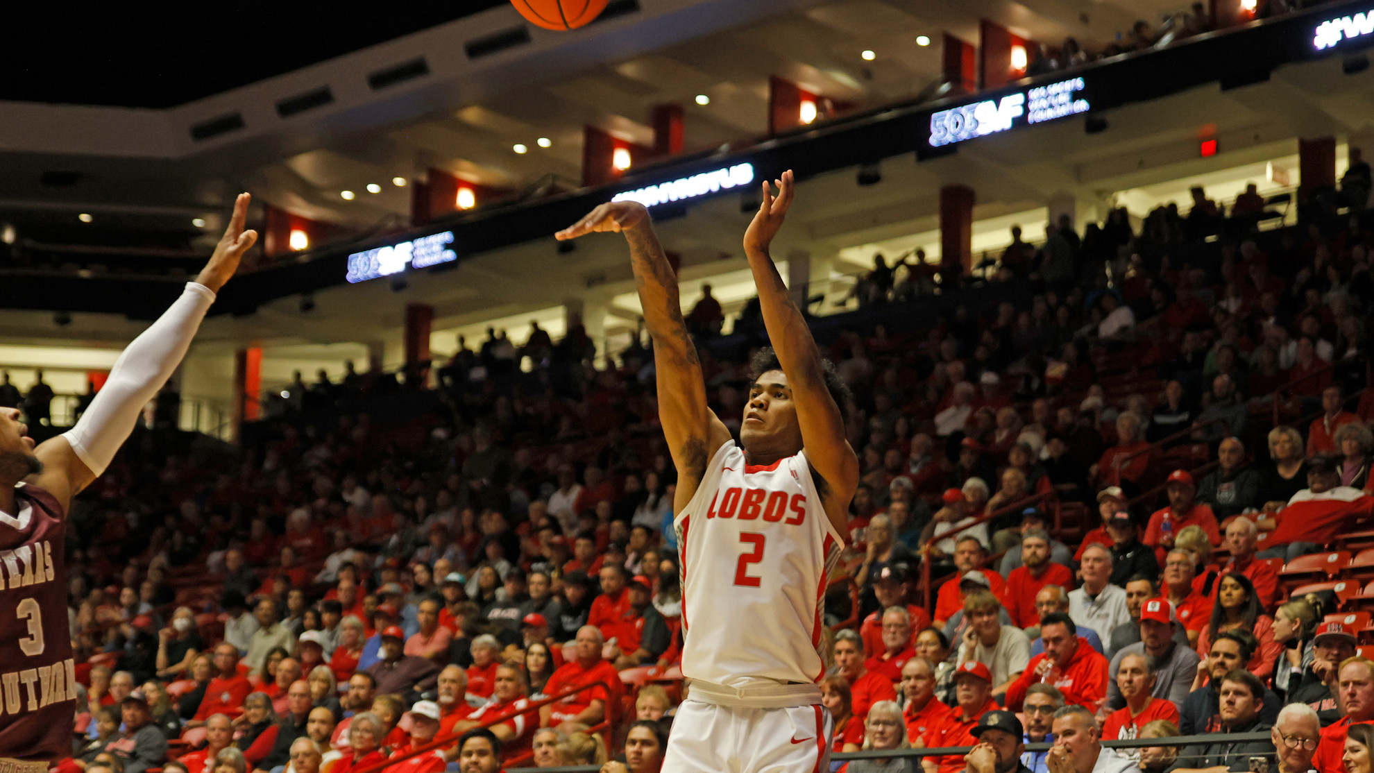 Lobos Roll to 92-55 Season-Opening Win over Texas Southern - New Mexico ...