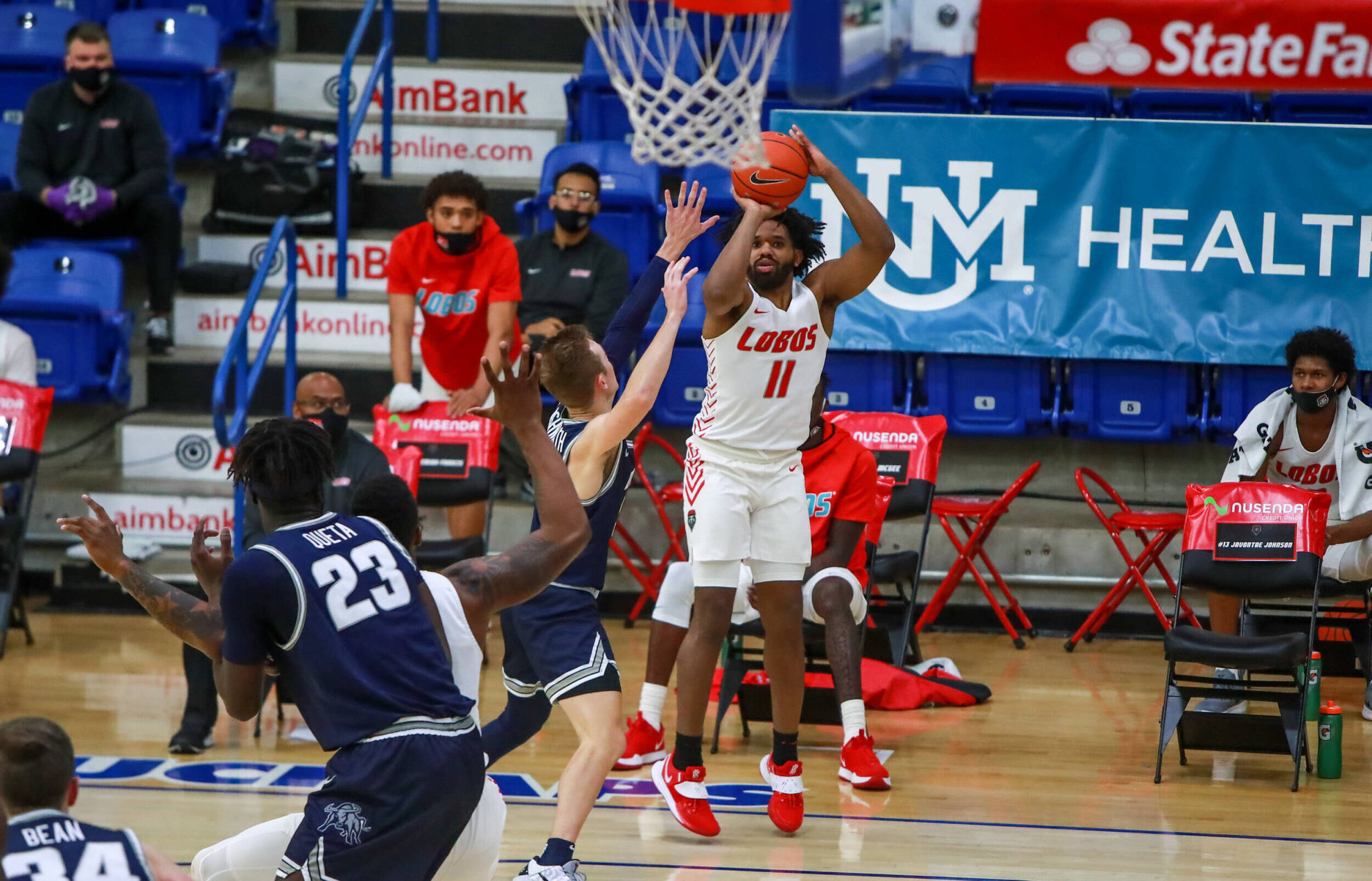 Lobos Overpowered by Utah State Wednesday - New Mexico Lobos - Official ...