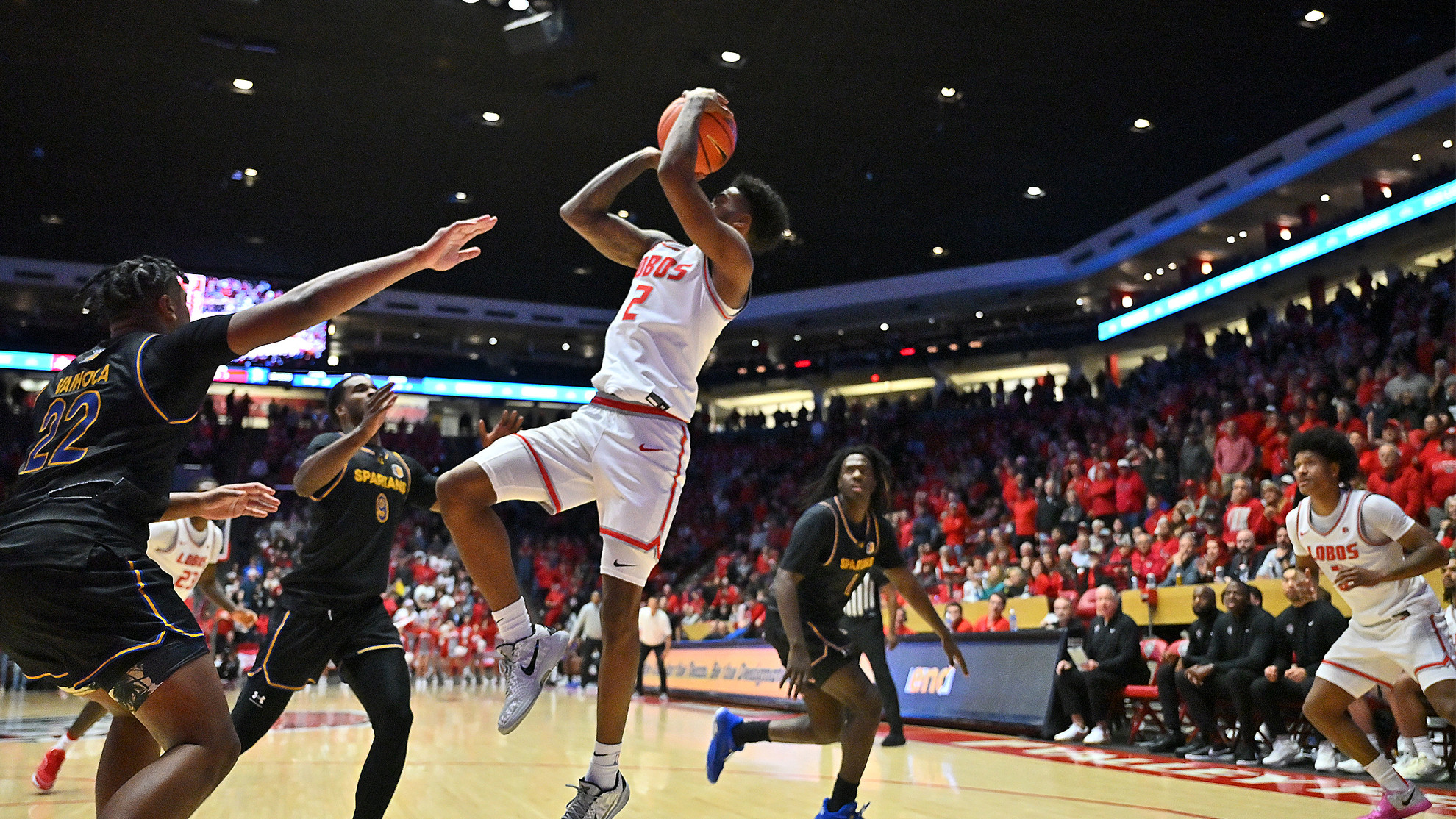 Lobos Rally to Down San Jose State 83-77 in Conference Opener - New ...
