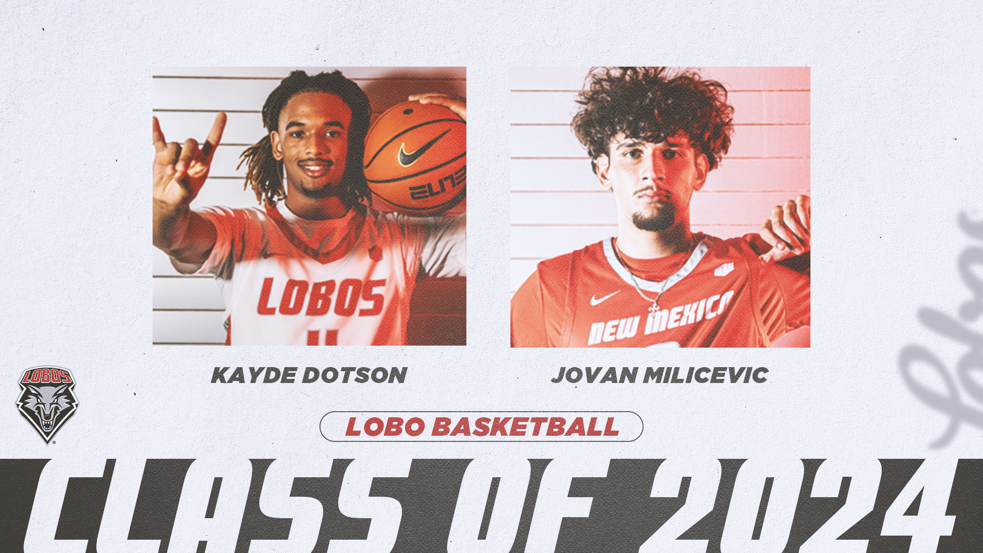 Dotson and Milicevic Sign with Lobo Men’s Basketball - New Mexico Lobos ...