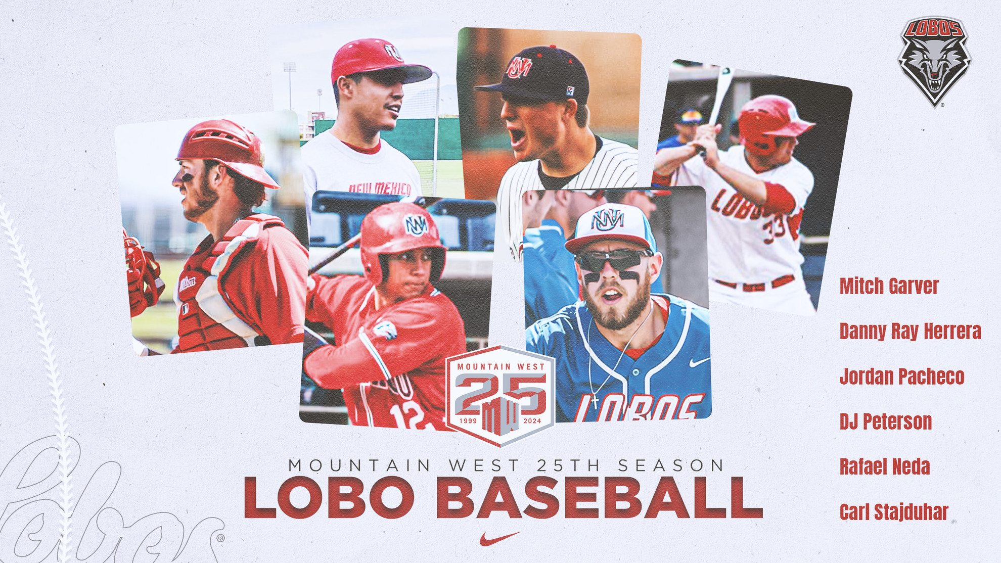 Six Lobos Named to MW Baseball 25th Anniversary Team - New Mexico Lobos ...
