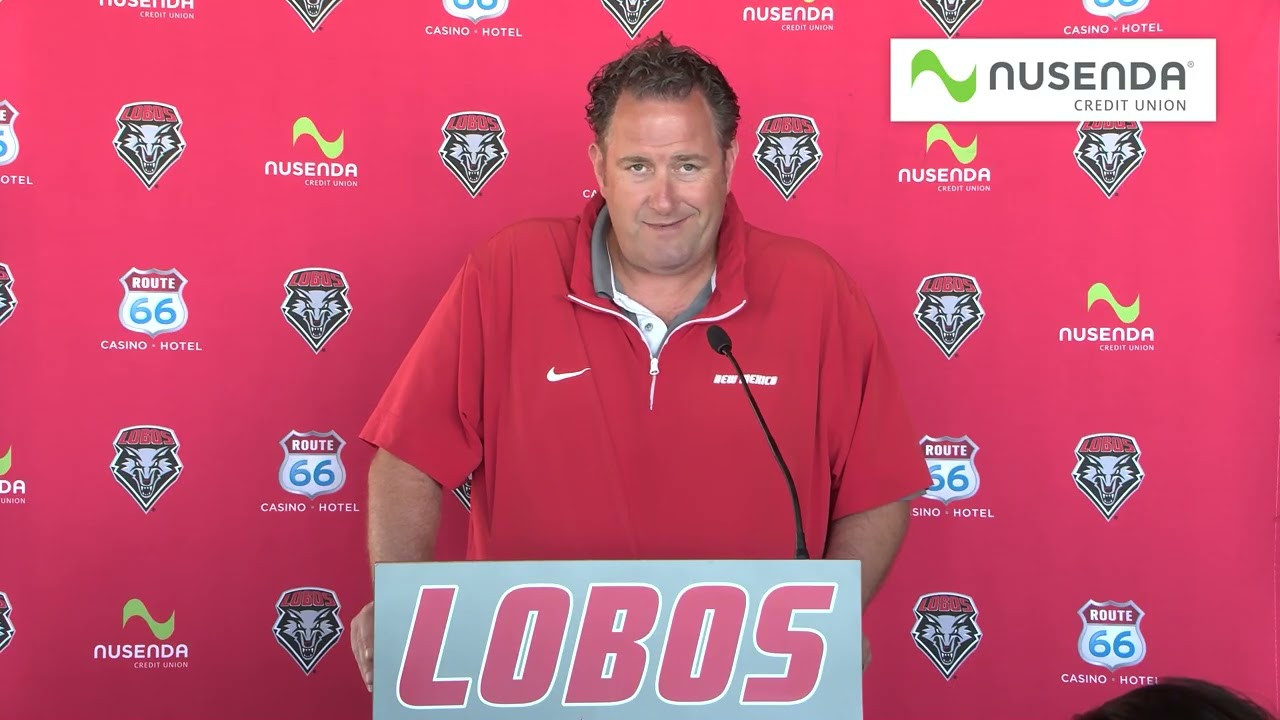 Lobo Football: Jason Eck Media Availability (9/23/25) - New Mexico ...