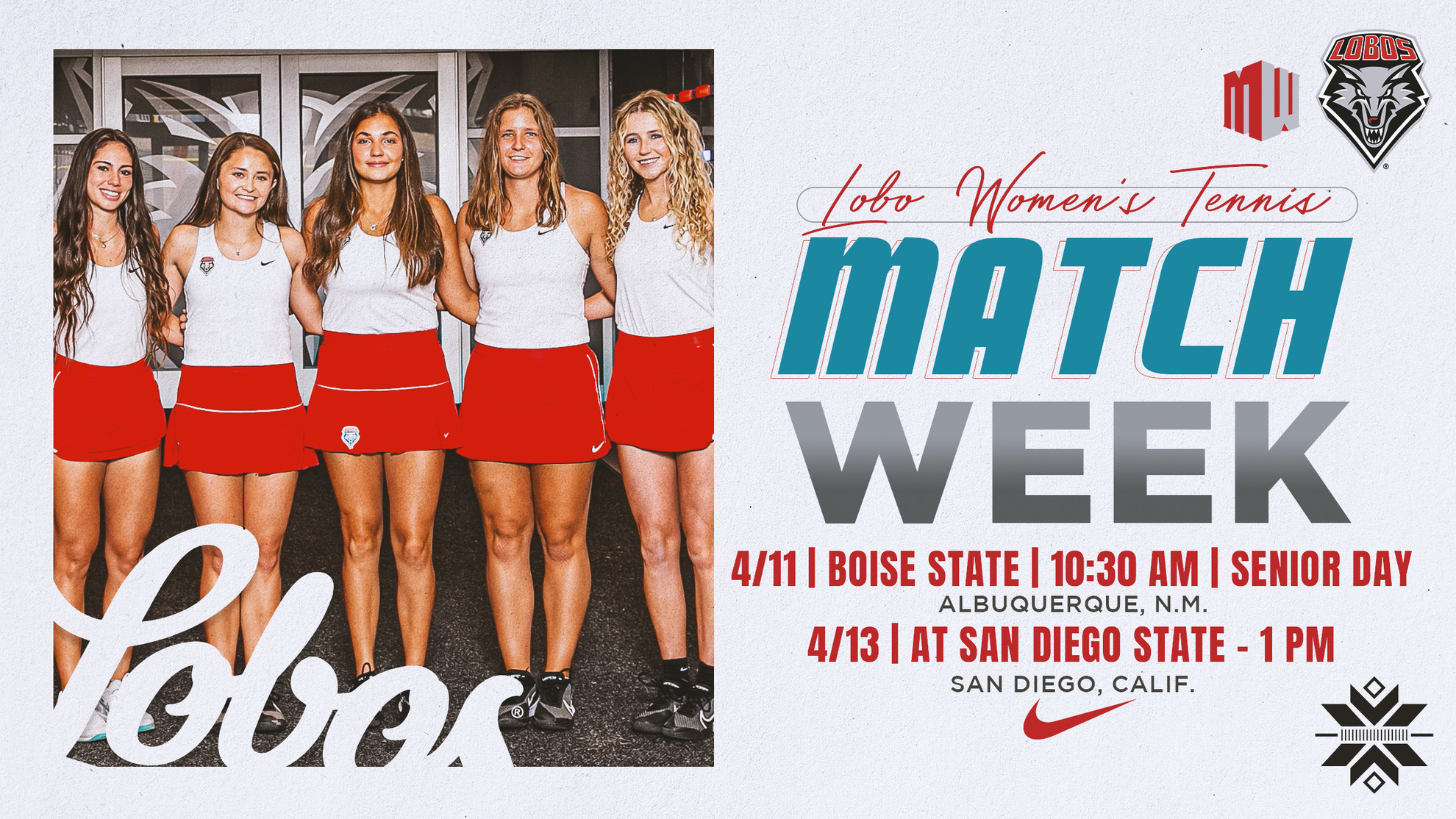 Women’s Tennis Hosts BSU for Senior Day Friday at 10:30 am - New Mexico ...