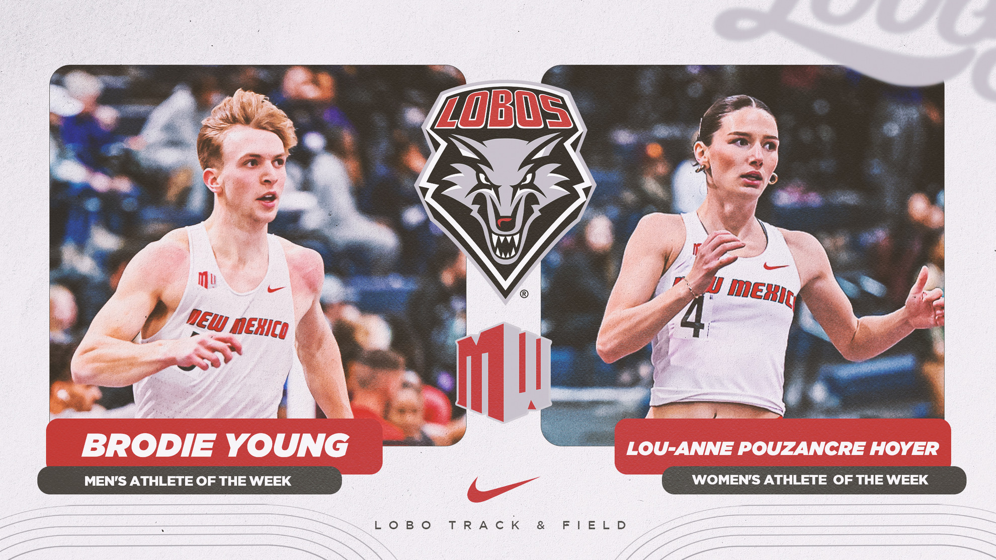 Brodie Young, Lou-Anne Pouzancre Hoyer Earn MW Weekly Track Honors ...