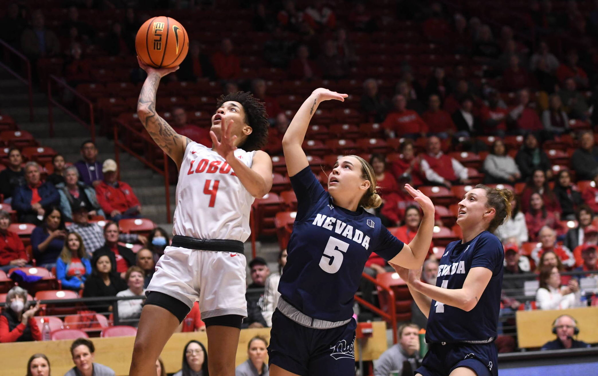 Balanced Scoring Leads Lobos Past Wolf Pack - New Mexico Lobos ...