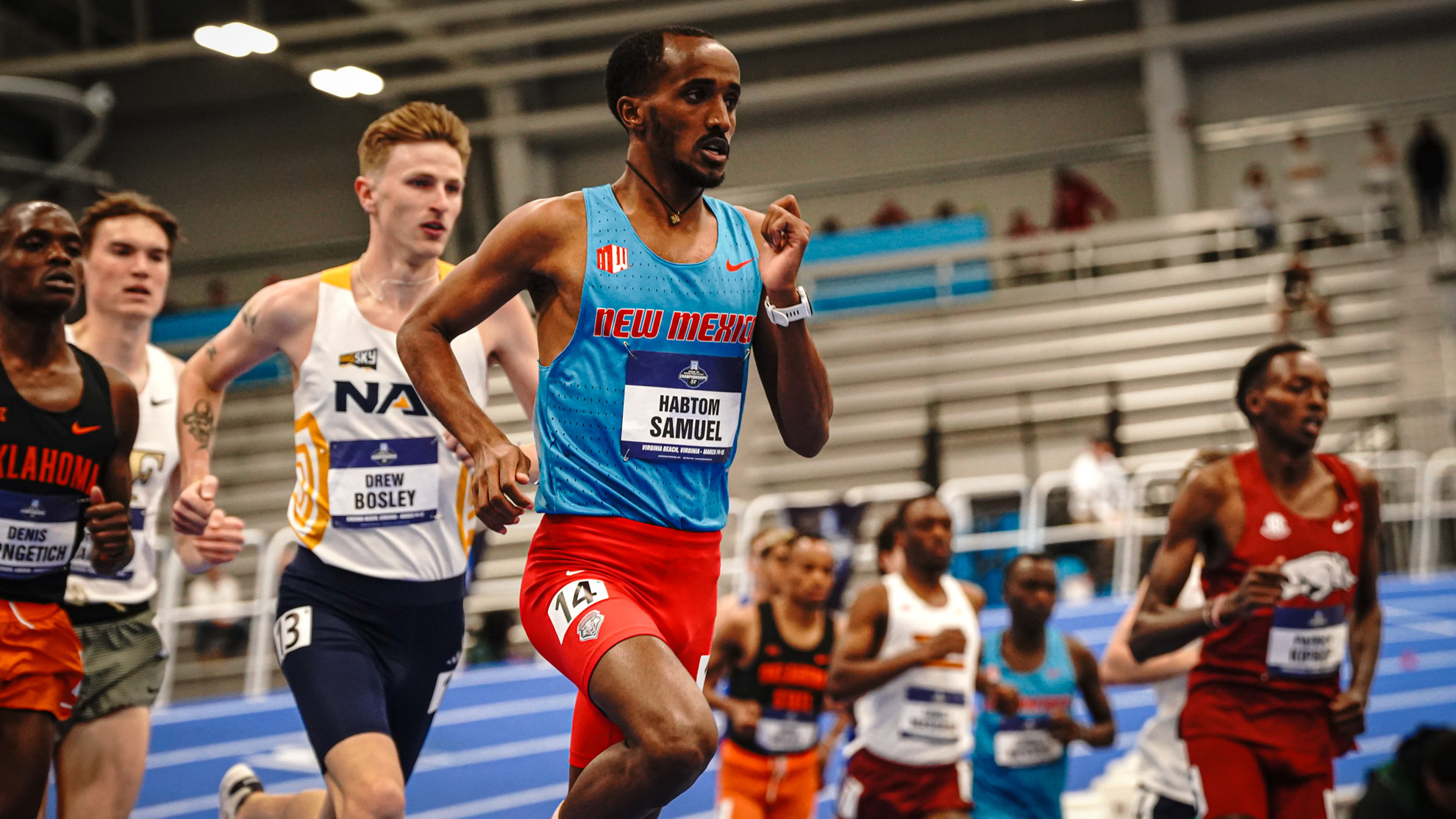Habtom Samuel Finishes as National Runner-Up in 5K on Day 1 at NCAA ...