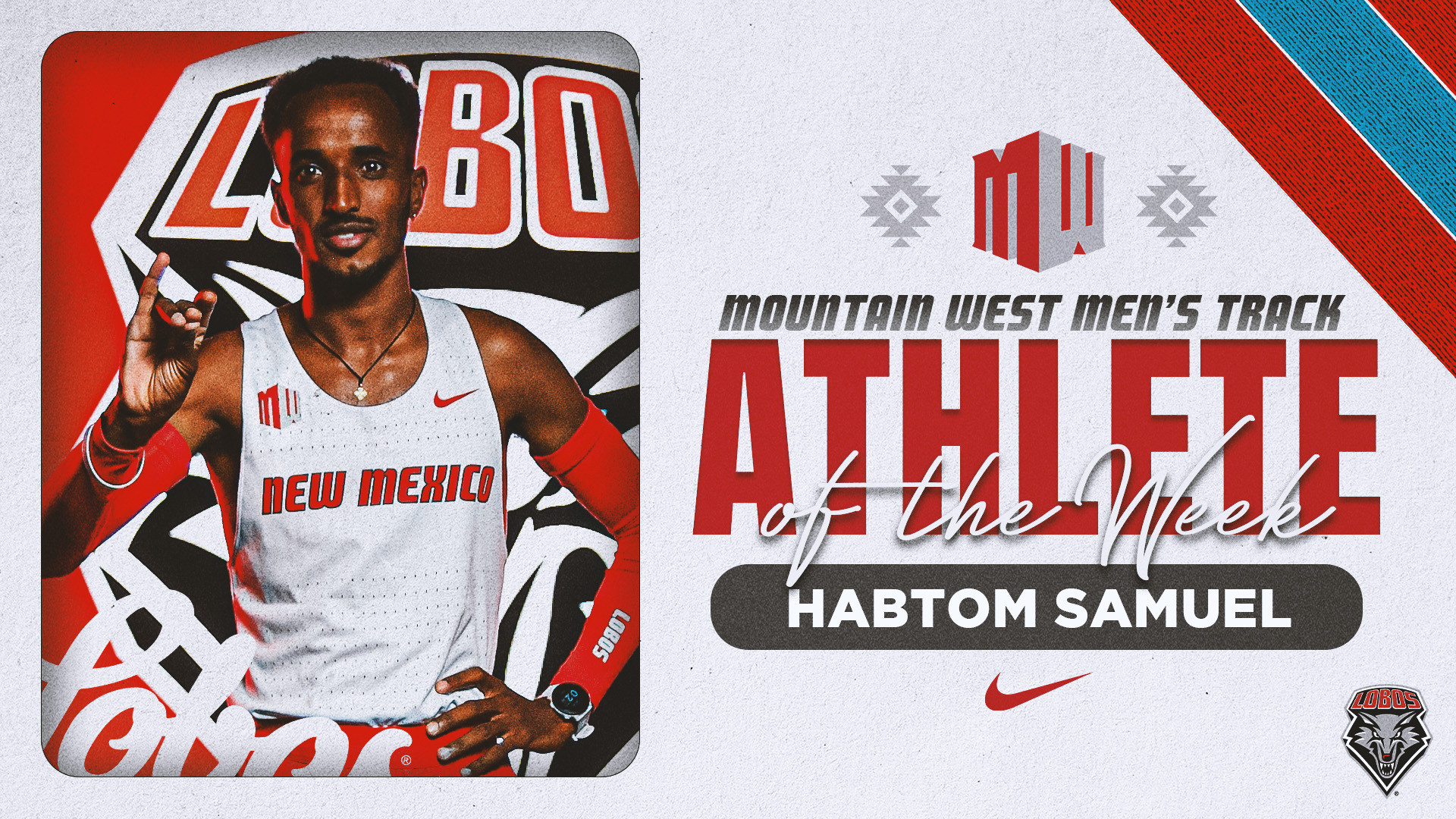 Habtom Samuel Named MW Athlete of the Week - New Mexico Lobos ...