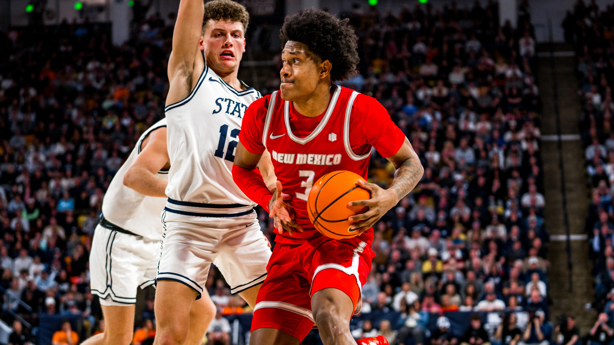 Strong Second Half Lifts Lobos to 82-63 Win at Utah State - New Mexico ...