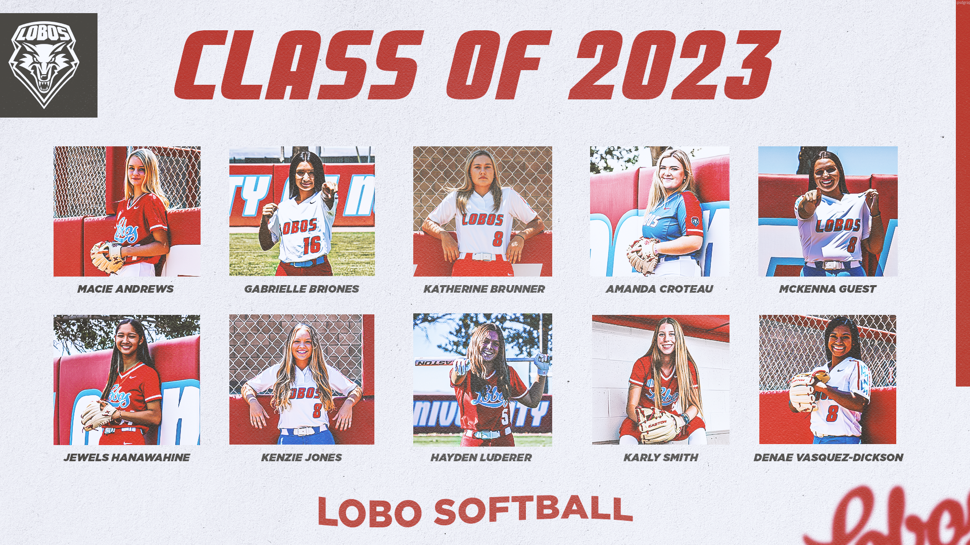 Lobo Softball Signs 10 on National Signing Day - New Mexico Lobos ...
