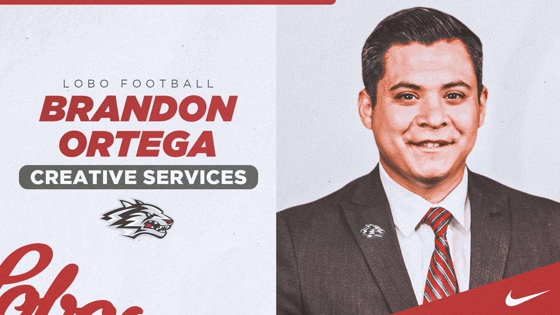 Brandon Ortega Named to Creative Services Team for Lobo Football - New ...