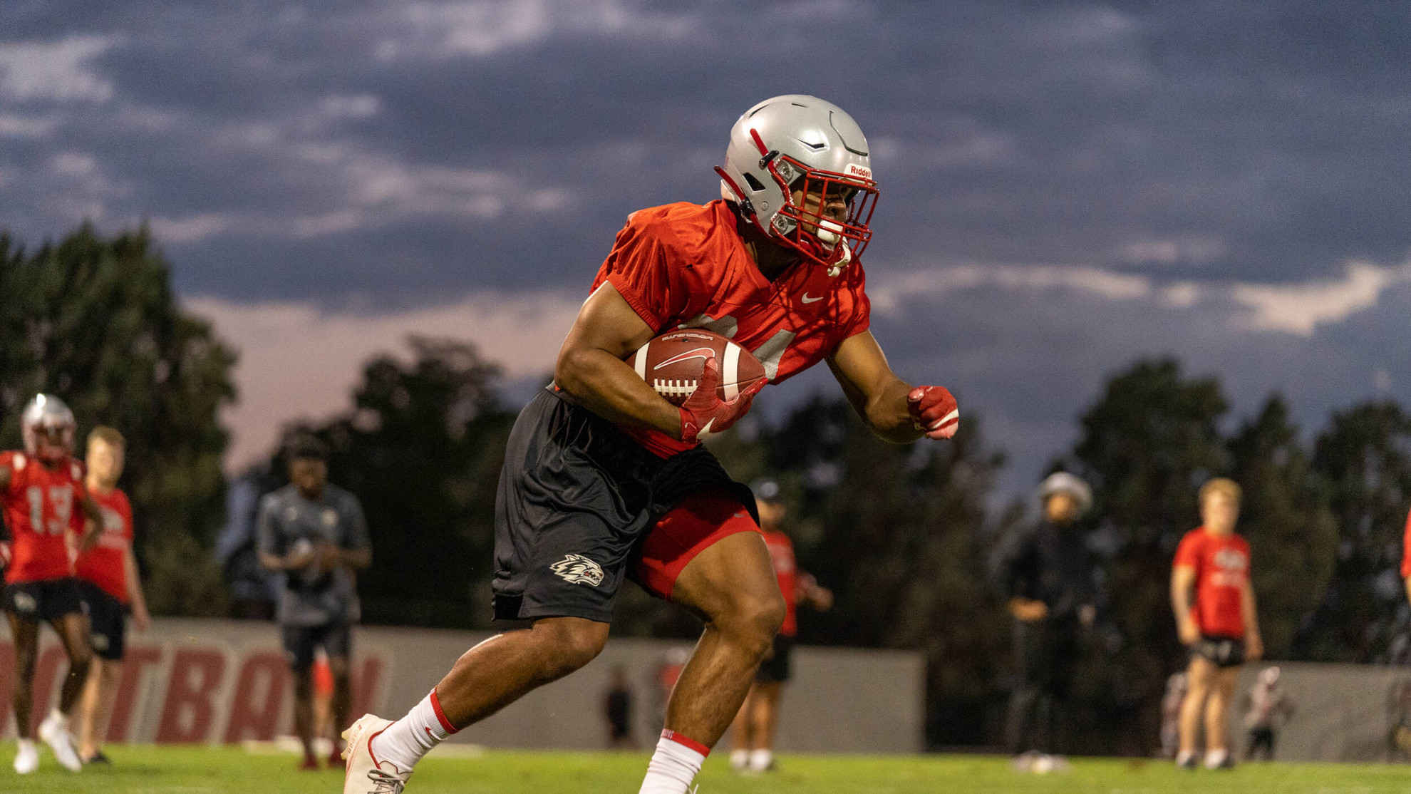 Lobo Football Fall Camp 1 Roundup - New Mexico Lobos - Official ...