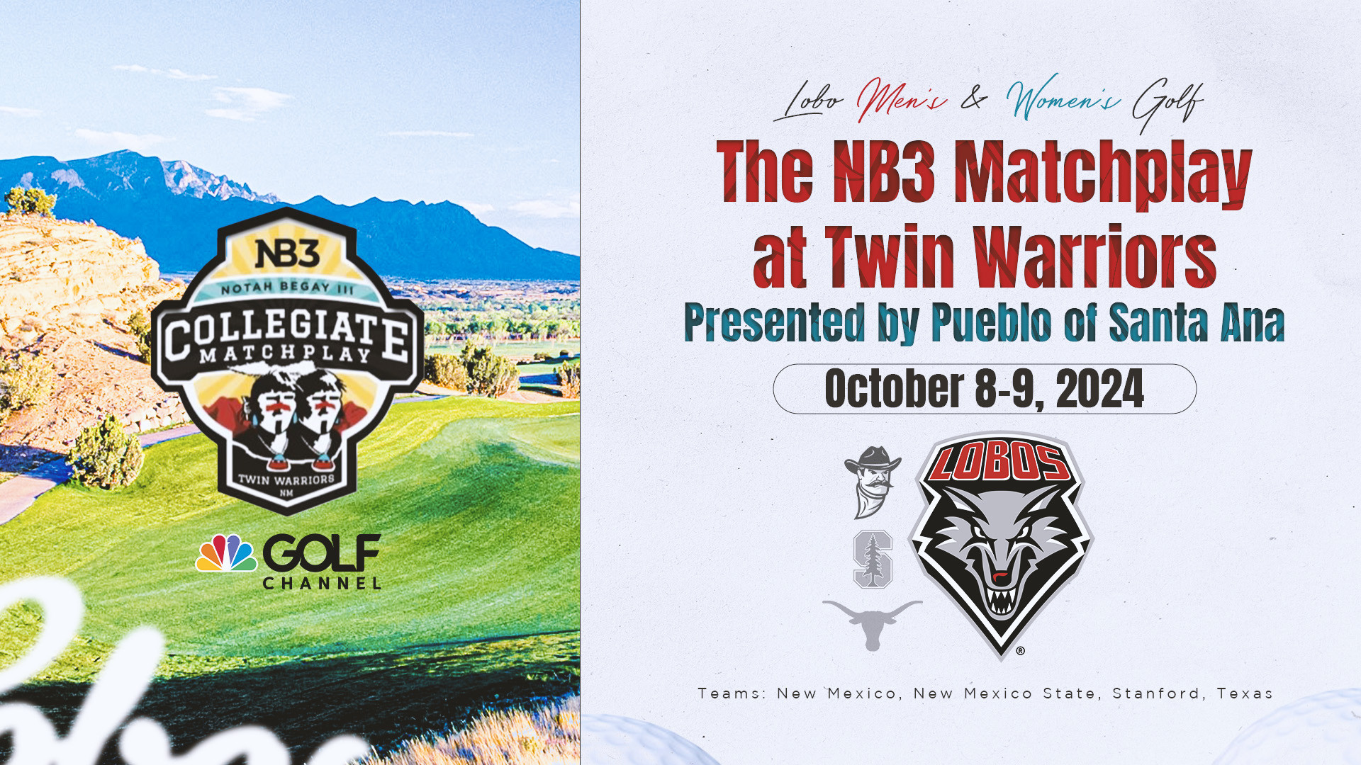 Lobo Men’s & Women’s Golf to Compete in Inaugural NB3 Matchplay - New ...