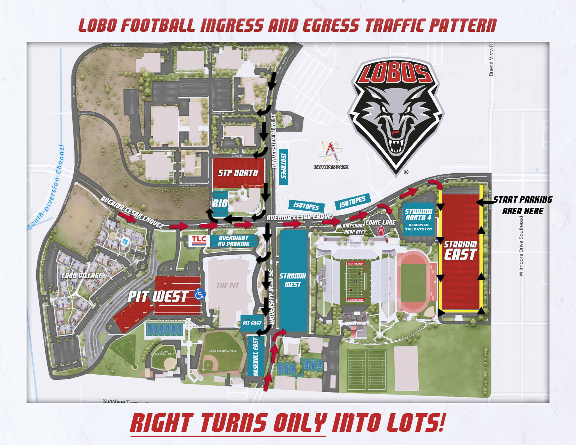 Lobo Football – What’s New on Gameday for 2025 - New Mexico Lobos ...