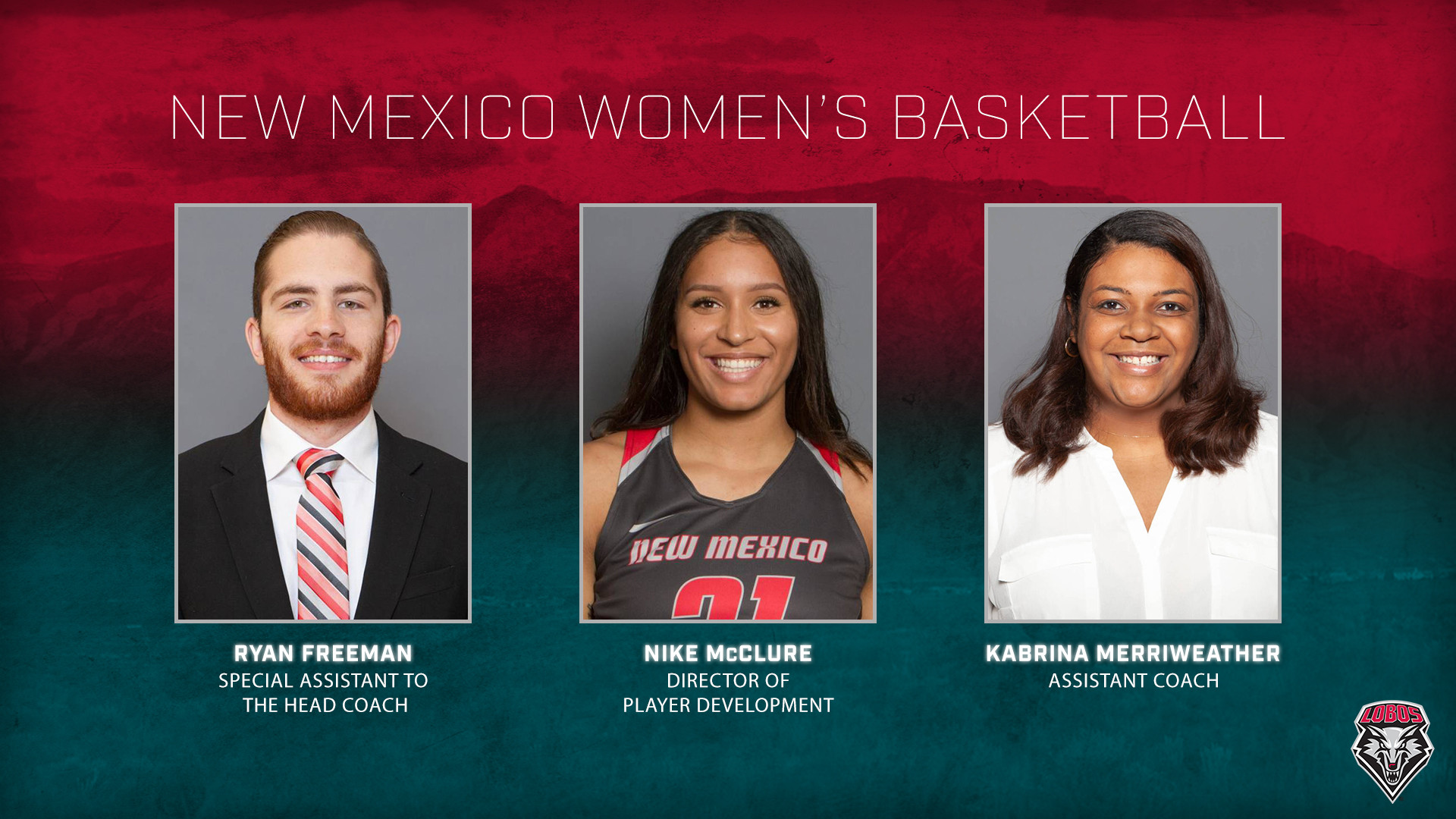 Lobo WBB Announces Staff Changes - New Mexico Lobos - Official ...