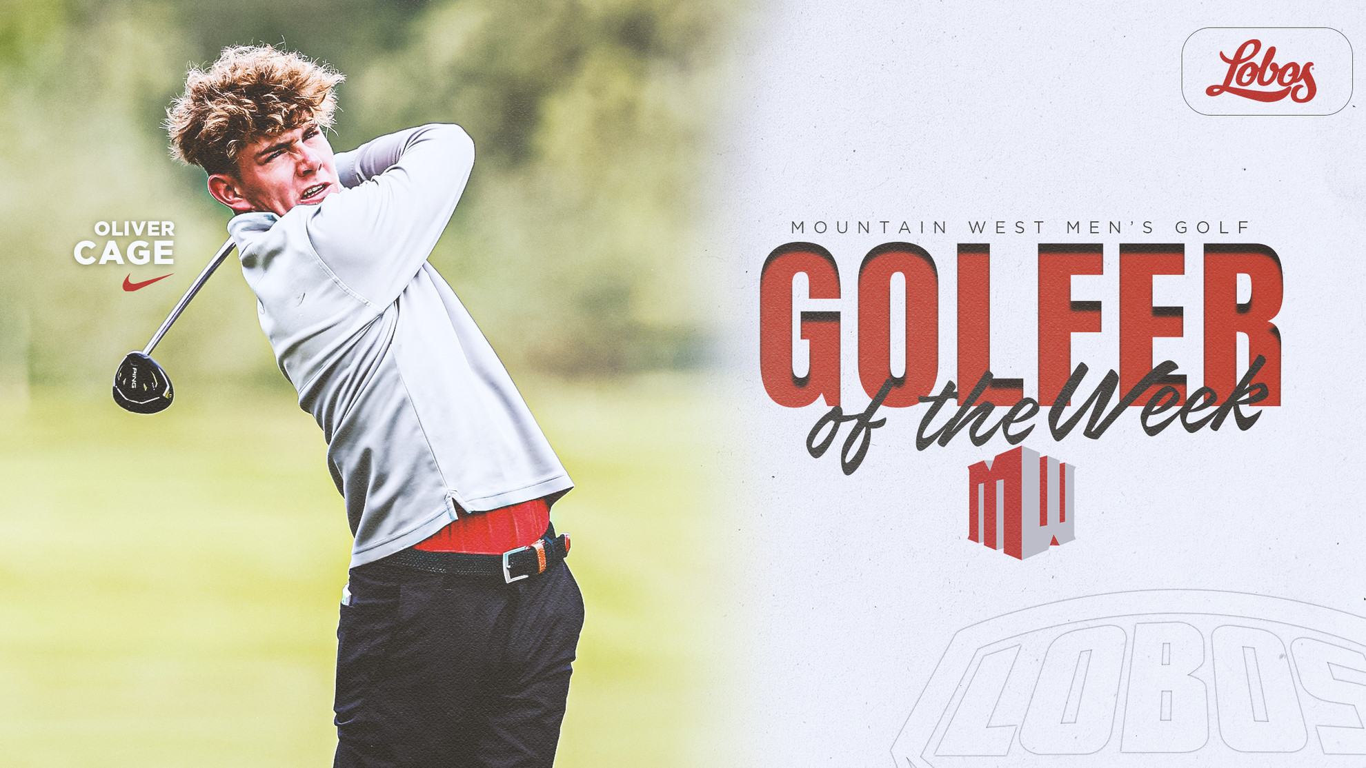 Oliver Cage Named Mountain West Golfer of the Week - New Mexico Lobos ...