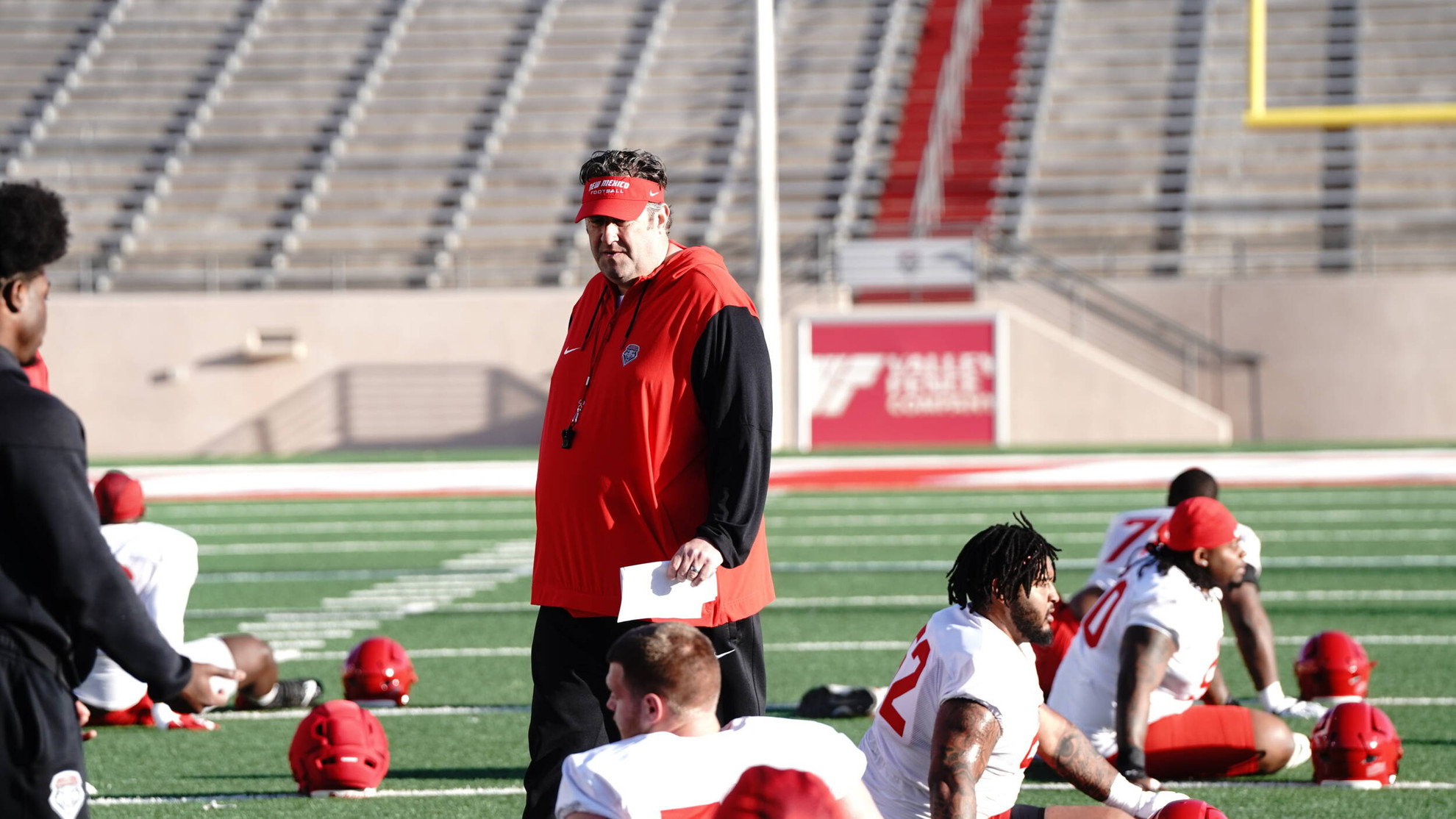 Jason Eck Post Scrimmage Media Availability - New Mexico Lobos ...