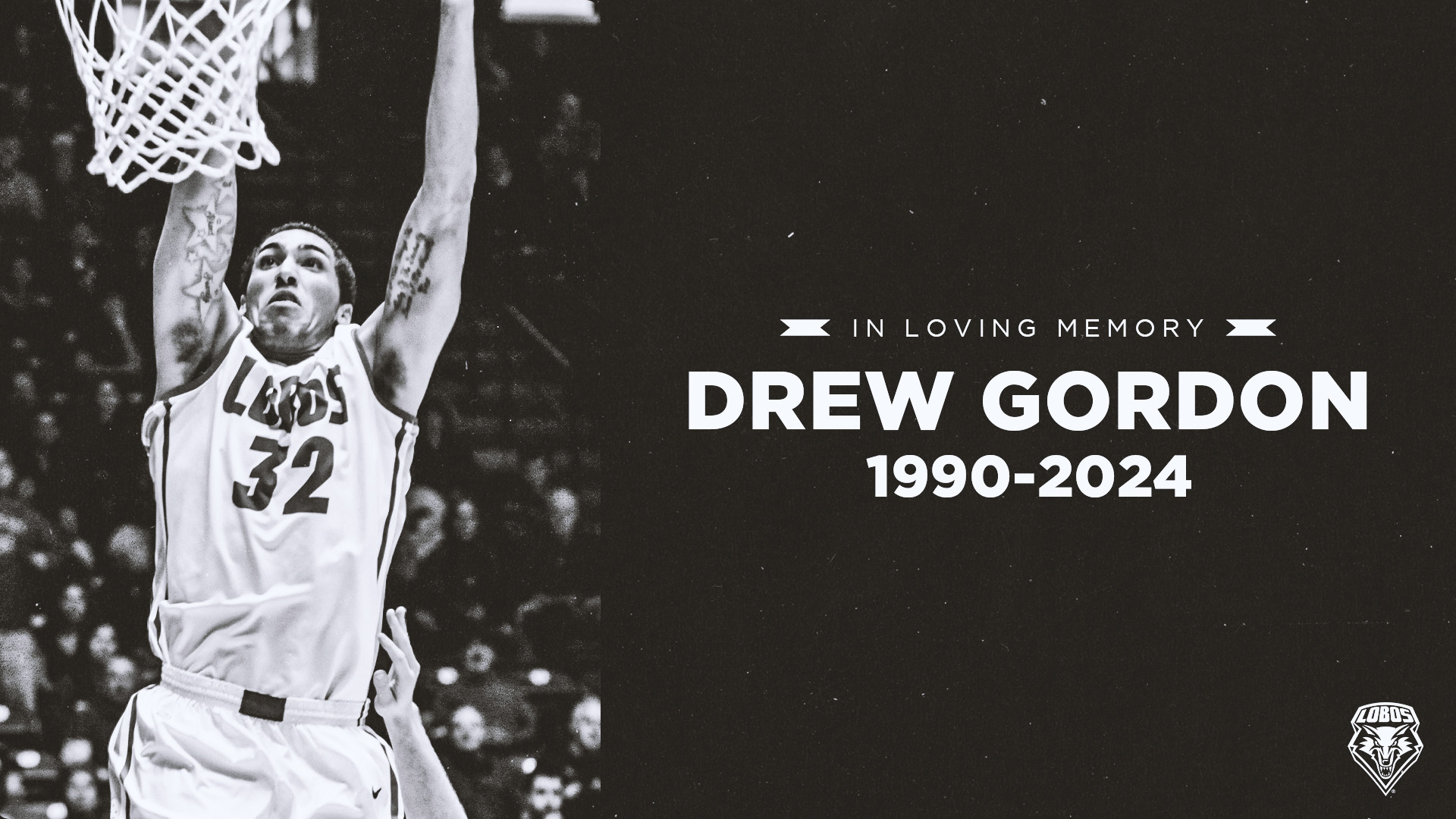 Former Lobo Basketball Star Drew Gordon Passes Away - New Mexico Lobos ...