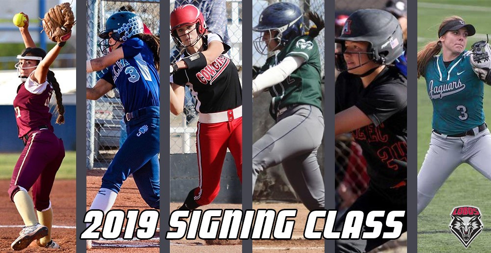Lobo Softball Signs Six in 2019 Signing Class - New Mexico Lobos ...