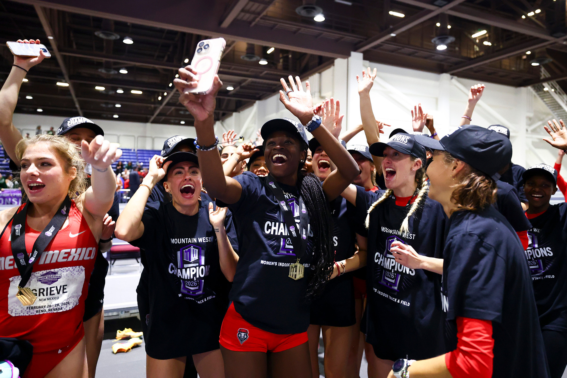 Lobo Women Win MW Indoor Track & Field Team Championship; Men Runners ...