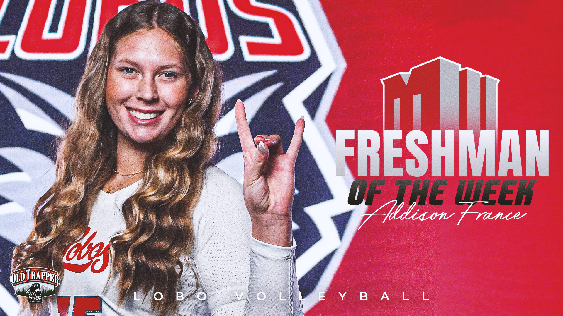Addison France Earns Second MW Freshman of the Week Honors - New Mexico ...
