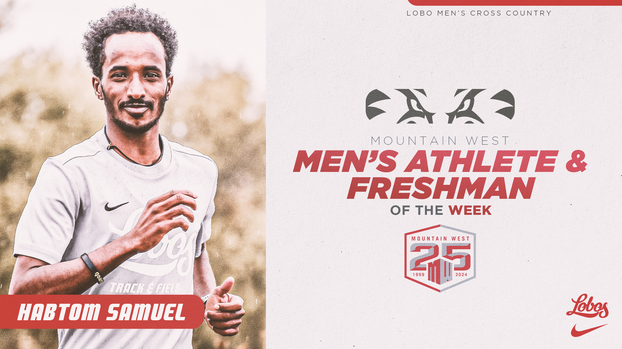Habtom Samuel Named MW Athlete of the Week - New Mexico Lobos ...