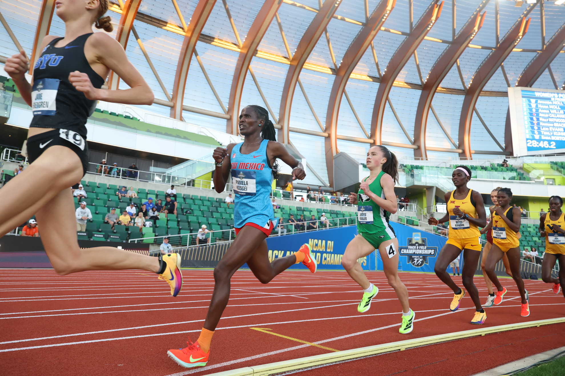 Kosgei Finishes Runner-Up in 10,000 Meters at NCAA Championships - New ...