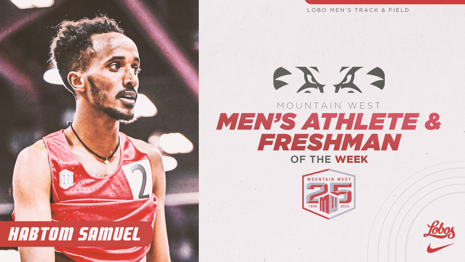 Habtom Samuel Named MW Track Athlete of the Week - New Mexico Lobos ...