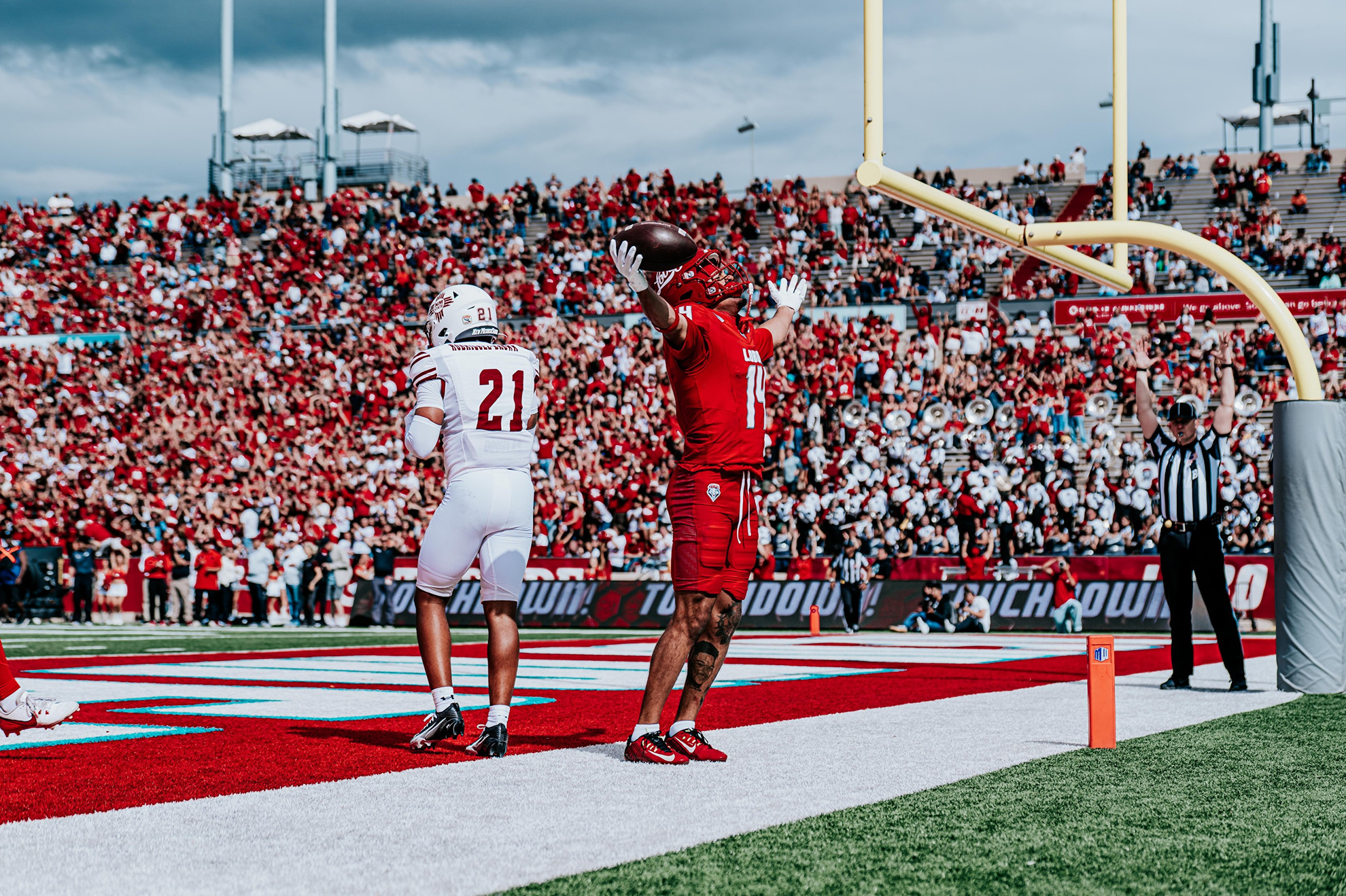 Lobos Storm Past Aggies in second half for 38-20 Rio Grande Rivalry Win ...