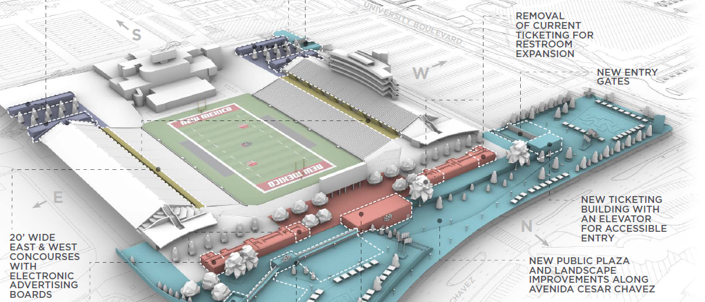 UNM announces initial findings of University Stadium and South Campus ...