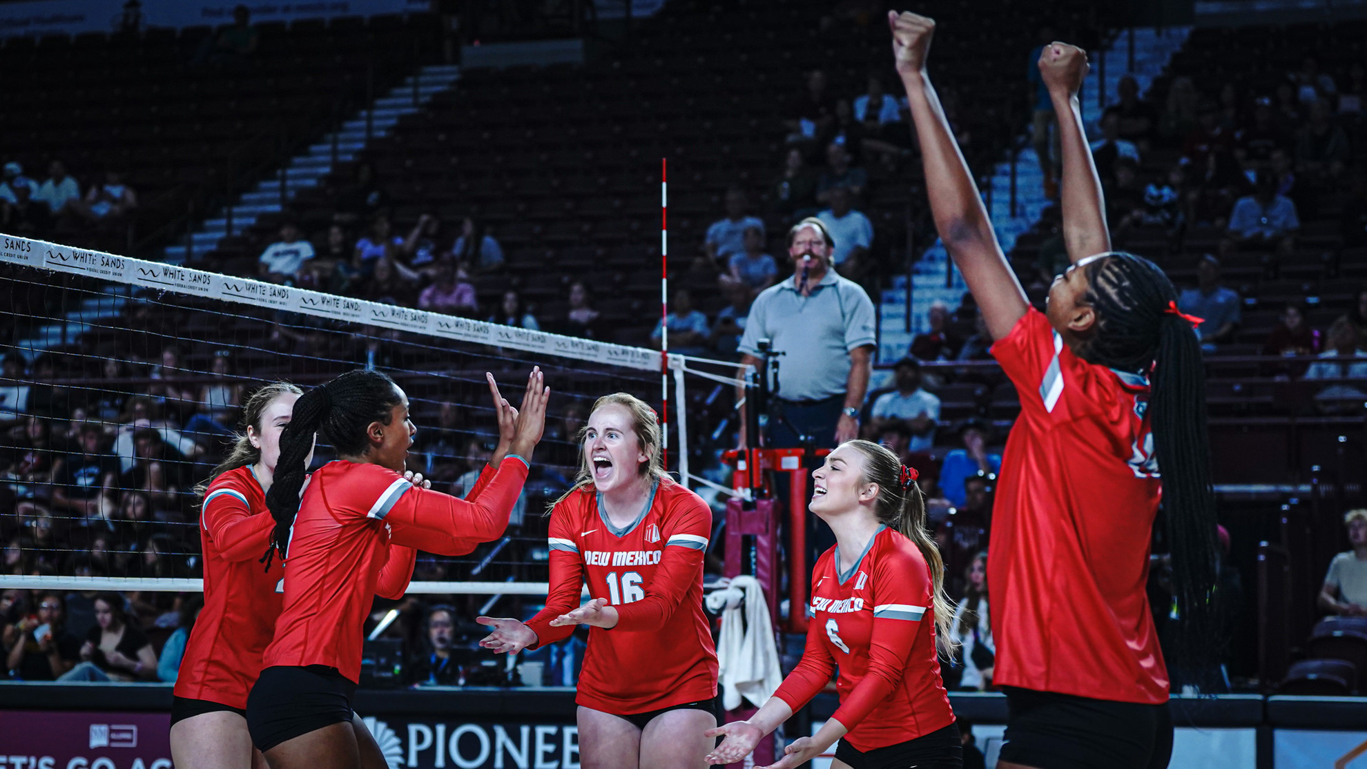 Lobos Dominate Aggies in Straight Sets, Complete 2-0 Rivalry Week - New ...