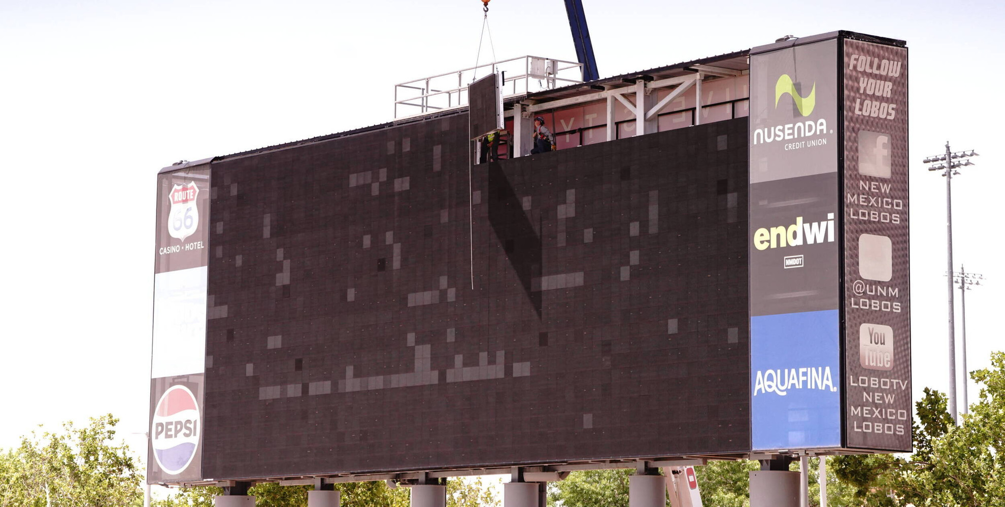 UNM Athletics to Upgrade University Stadium Video Board, Signaling ...