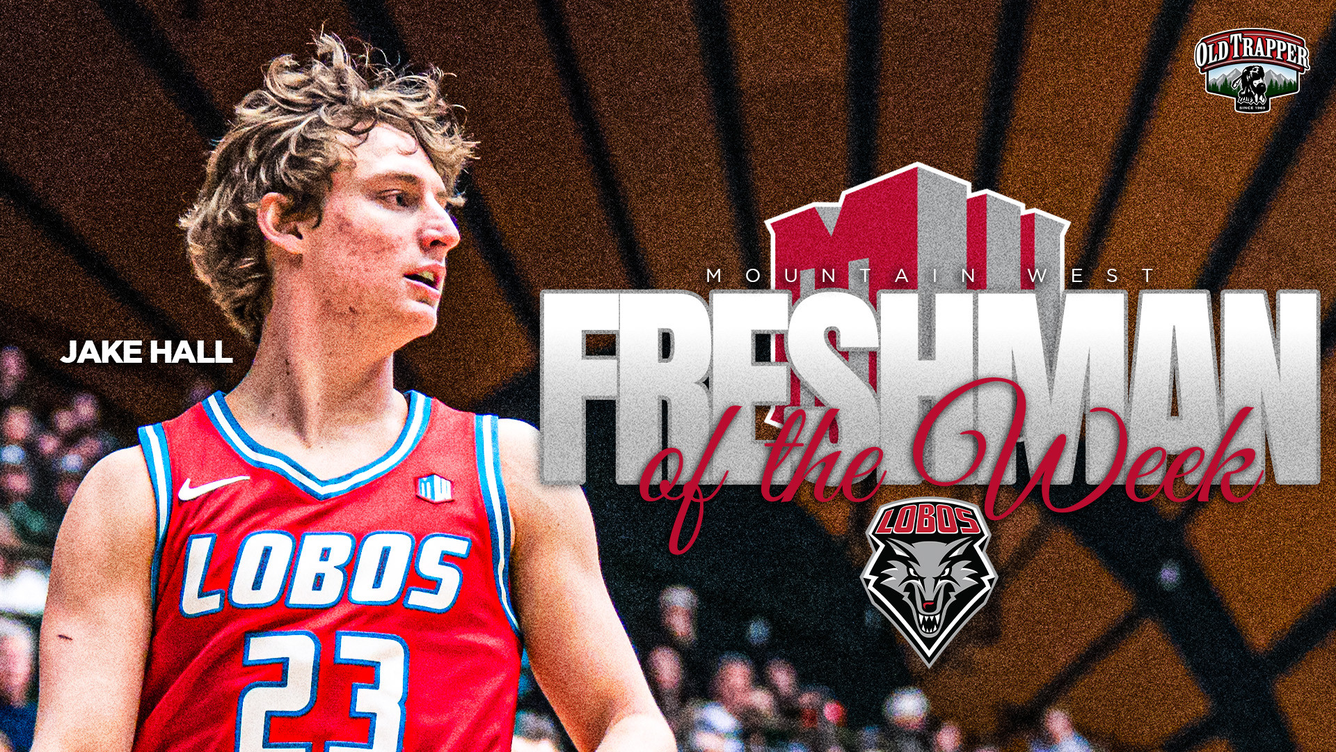 Jake Hall Named Mountain West Freshman of the Week - New Mexico Lobos ...